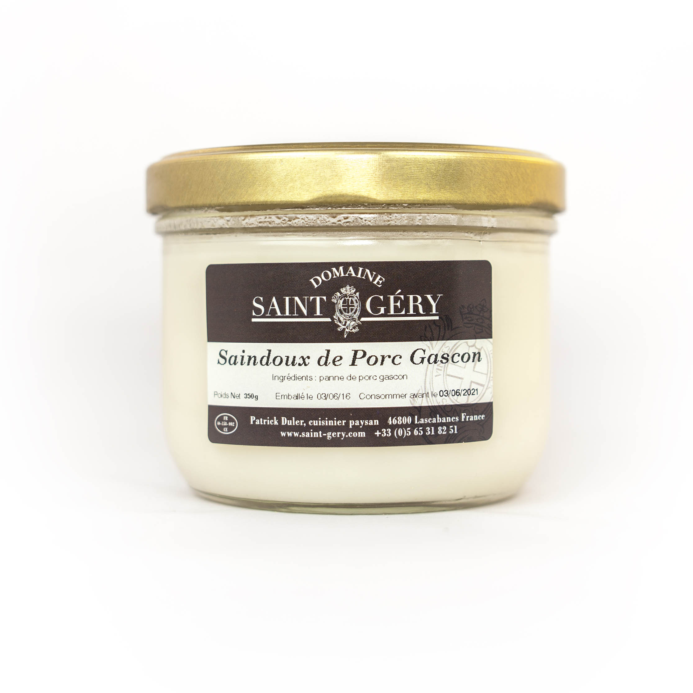 Saindoux de Porc Gascon | Maison Duler